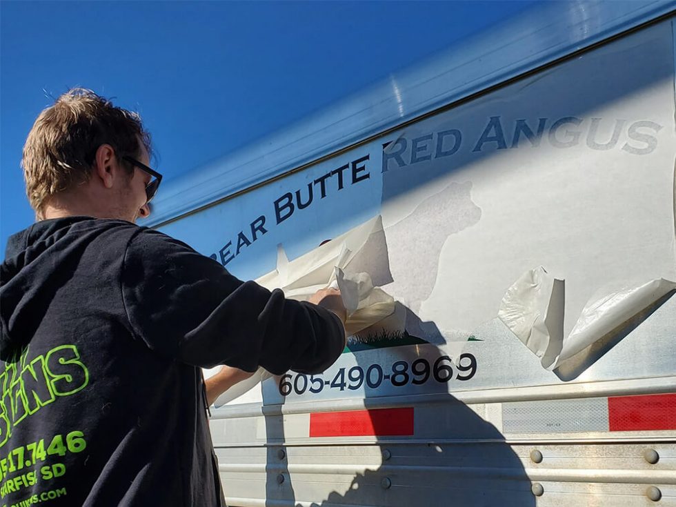 Vinyl Graphic Installation - Quik Signs