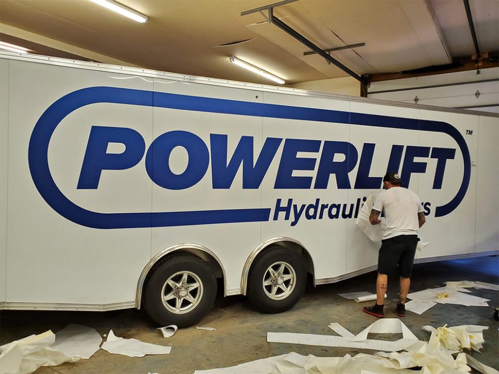 Vinyl Graphic Installation - Quik Signs